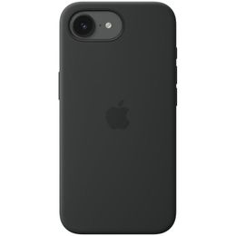 Smartphone-H&uuml;lle &raquo;iPhone 17e Silikon Case mit MagSafe&laquo; Smartphones 15,5 cm (6,1 Zoll) schwarz Mikrofaser, Silikon Wie jedes von Apple entwickelte Case