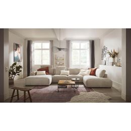 Musterring Wohnlandschaft &raquo;Lucia bequem und viel Platz, U-Form&laquo; Verschiedene Farben, Cord-Bezug, Gesamtbreite 434 cm grau B/H/T: 434cm x 81cm x 204cm, Cord, 