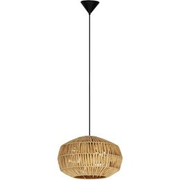 Eglo H&auml;ngeleuchte &raquo;SHELDON Pendellampe - Stahl - E27 - 1X40W - IP20&laquo; E27 1 Stk. H&auml;ngelampe, Deckenlampe, Wohnzimmer, Esszimmer, H110 x &Oslash;38 cm 1, &Oslash; 