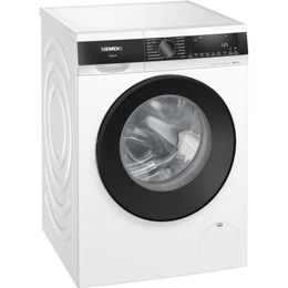 Siemens Waschmaschine iQ500 &raquo;WG44G2Z22&laquo; 9 kg 1400 U/min Knitter-Programm smartFinish, Antiflecken-System, Outdoor-Programm wei&szlig; gro&szlig;es LED-Display: 