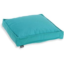 HOCK Stuhlkissen &raquo;Classic Uni Outdoor&laquo; 50/50/5 cm blau Polyacryl (dralon ) B/L: 50cm x 50cm, 1 Stk.