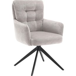 Home Affaire Esszimmerstuhl &raquo;Sant Tropez&laquo; (Set) 2 Stk. grau B/H/T: 60cm x 92cm x 67cm, 2 Stk., uni, 2er Set