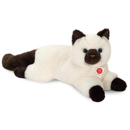 HERMANN TEDDY ORIGINAL Kuscheltier &raquo;Birma-Katze, liegend, 36 cm&laquo; zum Teil aus recyceltem Material Einheitsgr&ouml;&szlig;e Kuscheltier