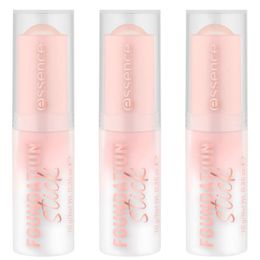 Essence Damen Foundation &raquo;FOUNDATION stick&laquo; Cremig und leicht verblendbar, Matt-Finish, variable Deckkraft. beige 30 g