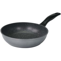 Stoneline Schmorpfanne Aluminium 1 Stk. tlg. Induktion grau &Oslash; 24cm + H&ouml;he 6cm