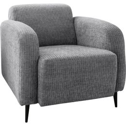 Home Affaire Cocktailsessel &raquo;Marone Loungesessel, bequem, Breite 85cm, bodenfrei&laquo; auch als 2-Sitzer und 3-Sitzer erh&auml;ltlich grau 100% Polyester 