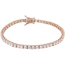 Amor Damen Tennisarmband &raquo;9976539&laquo; mit Zirkonia (synth.) silber 19cm, Silber 925 (Sterlingsilber)