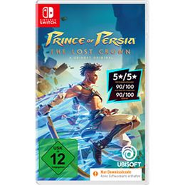 Ubisoft Spielesoftware &raquo;Prince of Persia: The Lost Crown (Code in a Box)&laquo; Nintendo Switch bunt Erkunden Sie den gef&auml;hrlichen Qaf Berg