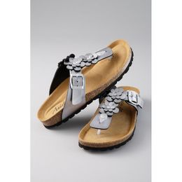 Aniston Shoes Damen Aniston SHOES Zehentrenner Sommerschuh, Strandschuh, Hausschuh - NEUE KOLLEKTION 41