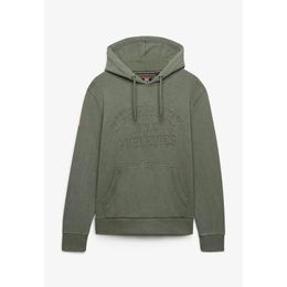 Superdry Herren Kapuzensweatshirt &raquo;ATHLETIC EMBOSS RELAXED HOOD&laquo;, aus Baumwolle und angerauter Sweatware, Relaxed Fit L