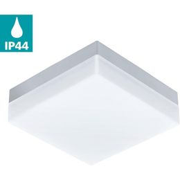Eglo LED Au&szlig;en-Deckenleuchte &raquo;SONELLA&laquo; LED-Board Warmwei&szlig; LED tauschbar wei&szlig; 1, H: 7cm