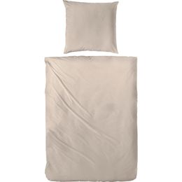 Primera Bettw&auml;sche &raquo;Fa&uacute;xuni&laquo; 3 Stk. mit grafischen kleinen Mustern grau Satin, Obermaterial: 100% Baumwolle B/L: 240cm x 220cm, 1 Stk., 1 Stk., Satin, B/L: 