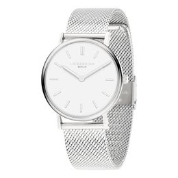 Liebeskind Berlin Damen Quarzuhr &raquo;Pure Elegance&laquo; Armbanduhr, Damenuhr, Edelstahlarmband, analog silber Einheitsgr&ouml;&szlig;e