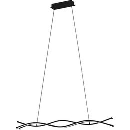 Eglo H&auml;ngeleuchte &raquo;Lasana 3 Pendelleuchte, Wohnzimmerlampe, Stahl und Kunsstoff, Lampe&laquo; LED-Modul 1 Stk. Warmwei&szlig; H&auml;ngeleuchte - L98,5 x B8 x H120 cm 