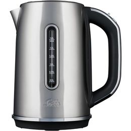 SOLIS OF SWITZERLAND Wasserkocher &raquo;Flexi Temp Kettle(Typ 5519)&laquo; 1,8 l 2200 W Digitaler Wasserkocher, Edelstahl silber Einheitsgr&ouml;&szlig;e Wasserkocher