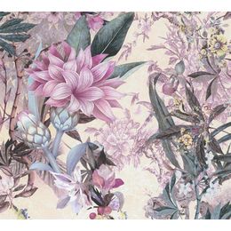 A.S. Cr&eacute;ation Vliestapete &raquo;Dream Flowery&laquo; Wald botanisch floral glatt Floral Tapete Blumenoptik Tapeten Wohnzimmer Schlafzimmer K&uuml;che Design rosa Vlies B/L: 0,53m x