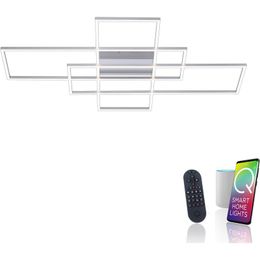 Neuhaus Q SMART HOME LIGHTS LED Deckenleuchte &raquo;Q-INIGO&laquo; LED-Board 1 Stk. warmwei&szlig; - kaltwei&szlig; wei&szlig; 3, 1 Stk.