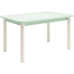 Tom Tailor HOME Esstisch &raquo;COLOR TABLE&laquo; 1 Stk. tlg. Esstisch, 4-Fu&szlig;, 3 Gr&ouml;&szlig;en, 3 Dekorfarben, 4 Fu&szlig;farben, ABS-Kante gr&uuml;n B/H/T: 140cm x 76cm x 90cm