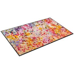 wash+dry by Kleen-Tex Teppich &raquo;Wild Summer&laquo; rechteckig 7 mm H&ouml;he bunt Polyamid B : 75cm 1 Stk., 7mm, L: 120cm