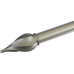 Liedeco Gardinenstangen-Endst&uuml;ck &raquo;Tower&laquo; f&uuml;r Gardinenstangen &Oslash; 20 mm silber 1 Stk.