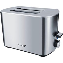 Steba Toaster &raquo;TO 20 INOX&laquo; 2 kurze Schlitze 850 W silber Einheitsgr&ouml;&szlig;e Toaster