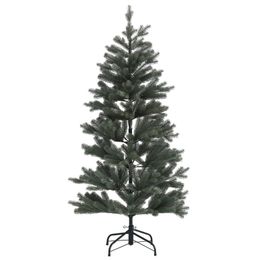 MyFlair K&uuml;nstlicher Weihnachtsbaum &raquo;Weihnachtsdeko, Grey/Green, k&uuml;nstlicher Christbaum, Tannenbaum&laquo; mit Metallst&auml;nder und biegsamen Zweigen gr&uuml;n Kunststoff H: