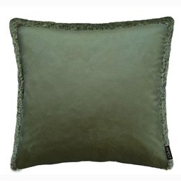 Apelt Dekokissen &raquo;Montana&laquo; gr&uuml;n Polyester B/L: 45cm x 45cm, 1 Stk.