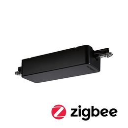 Paulmann Schienensystem-Controller &raquo;URail Schienenadapter Smart Home Dimm/Switch 155x56mm&laquo; 1 Stk. tlg. Zigbee 3.0 schwarz Kunststoff Einheitsgr&ouml;&szlig;e
