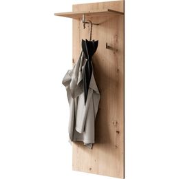 ByLiving Garderobenpaneel &raquo;Jakob&laquo; mit Ablage, Breite 48 cm braun Holzwerkstoff B/H/T: 48cm x 140cm x 28cm