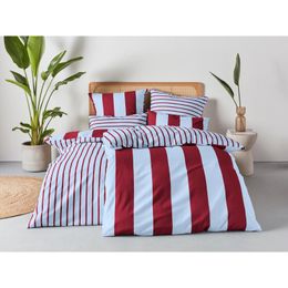OTTO home Wendebettw&auml;sche &raquo;Sari Trend&laquo; 2 ab Gr. 135/200 cm, Bettw&auml;sche in modernen Farben, trendig Linon, Obermaterial: 100% Baumwolle B/L: 135cm x 