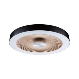 Paulmann LED Deckenleuchte &raquo;LED Deckenleuchte Volea IP44 3000K 500lm / 2400lm 230V 4 / 1x18,5W&laquo; 1 Stk. Warmwei&szlig; Dimmer gold 1, &Oslash; 40cm H: 6,4cm, 1 Stk.
