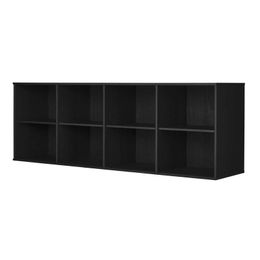 Sideboard &raquo;Mistral, Hochwertig B&uuml;cherregal, Lowboard, h&auml;ngend/stehend montierbar&laquo; mit 5 verstellbare Einlegeb&ouml;den, B: 220 cm, anpassungsbar 