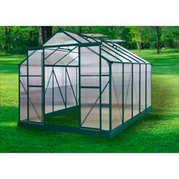 Konifera Gew&auml;chshaus &raquo;Asti 3600&laquo; gr&uuml;n B/H/T: 244cm x 366cm
