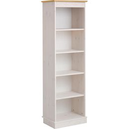 OTTO home Standregal &raquo;Indra&laquo; H&ouml;he 145 cm gelb Massivholz B/H/T: 46cm x 145cm x 32cm