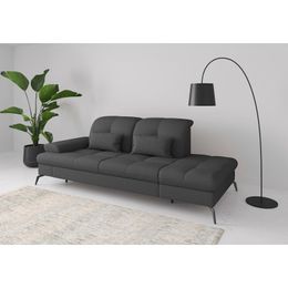 Sit & More sit&more Recamiere &raquo;Amica, inkl. Sitztiefenverstellung und Armteilverstellung&laquo; wahlweise mit Kopfteilverstellung und Stauraum grau 95% Polyester, 5% 