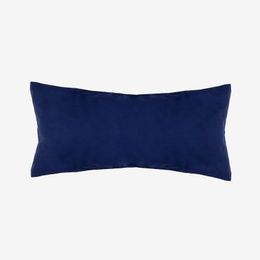 Kissenbezug &raquo;Mako-Satin Baumwolle Kopfkissenbezug - Premium Kissenbezug&laquo; Gr&ouml;&szlig;e 80x80 und 40x80 cm; versteckter Rei&szlig;verschluss blau Mako-Satin, 