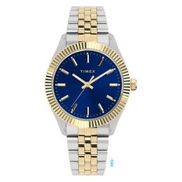 Timex Damen Quarzuhr &raquo;LEGACY&laquo; Armbanduhr, Damenuhr, Edelstahlarmband, Leuchtzeiger silber Einheitsgr&ouml;&szlig;e