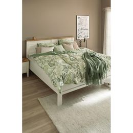 Sch&ouml;ner Wohnen Kollektion SCH&Ouml;NER WOHNEN-Kollektion Wendebettw&auml;sche &raquo;Viva&laquo; mit weichem Flanellcharakter gr&uuml;n Perkal, Obermaterial: 100% Baumwolle B/L: 140cm x 200cm, Perkal, B/