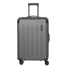 Travelite Herren Travelite Hartschalen-Trolley &raquo;DYNAMIIC Reisekoffer Hartschale&laquo; 69 l 4 Rollen ABS-Hartschale und Volumenerweiterung grau B/H/T: 46cm 