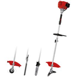 Einhell Benzin-Motorsense &raquo;GC-MM 52 I AS&laquo; mit Heckenscheren- und Hochentasteraufsatz silber Doppelfadenspule mit Tippautomatik