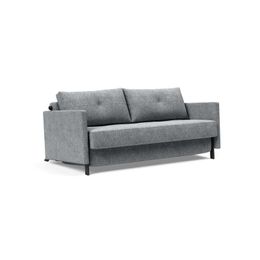 INNOVATION LIVING Schlafsofa &raquo;Cubed Klappsofa, hochwertige Schlaffunktion, Design und extra Komfort&laquo; Frontauszug, sehr platzsparend, abgewinkelt 