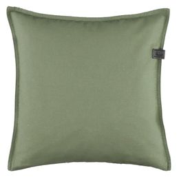 Sch&ouml;ner Wohnen Kollektion SCH&Ouml;NER WOHNEN-Kollektion Dekokissen &raquo;Play&laquo; aus edlen Naturmaterialien gr&uuml;n Baumwolle, Leinen B/L: 38cm x 38cm, 1 Stk.