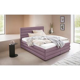 LeGer Home by Lena Gercke Polsterbett &raquo;Maylis&laquo; wahlweise mit und ohne Matratze und Lattenrost, auch in 200cm Breite rosa 100% Polyester Liegefl&auml;che 