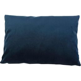 G&ouml;zze Dekokissen &raquo;Duval&laquo; mit Rei&szlig;verschluss, Kissenh&uuml;le ohne F&uuml;llung, 2 St&uuml;ck blau Polyester B/L: 60cm x 40cm, 2 Stk.