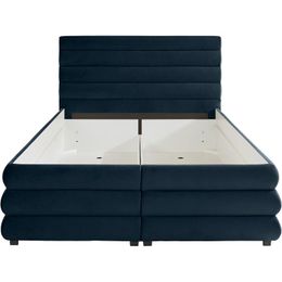 LeGer Home by Lena Gercke Polsterbett &raquo;Maylis&laquo; wahlweise mit und ohne Matratze und Lattenrost, auch in 200cm Breite blau 100% Polyester Liegefl&auml;che 