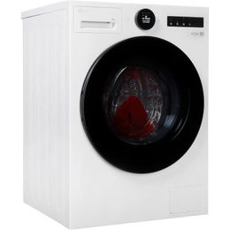 LG Waschmaschine &raquo;F4WX808YC&laquo; 8 kg 1400 U/min wei&szlig; Digitales Touchdisplay mit Restanzeige und Startzeitvorwahl