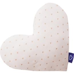 Tr&auml;umeland Babykissen &raquo;Kuschelkissen Herz&laquo; beige Baumwolle B/L: 30cm x 38cm, 1 Stk.