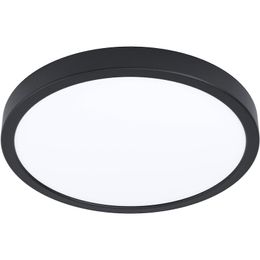 Eglo Aufbauleuchte &raquo;Fueva 5 Deckenleuchte, Deckenbeleuchtung, schwarz, wei&szlig;, Aufbaulampe&laquo; LED-Modul 1 Stk. Warmwei&szlig; &Oslash; 28,5 cm, Aufbauleuchte, Bad-