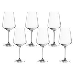 Leonardo Rotweinglas &raquo;PUCCINI&laquo; 750 ml, 6-teilig transparent Kristallglas &Oslash; 7cm x 32cm, 750ml, 6 Stk.