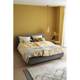 Sch&ouml;ner Wohnen Kollektion SCH&Ouml;NER WOHNEN-Kollektion Wendebettw&auml;sche &raquo;Fleur&laquo; 2 Stk. aus reiner Baumwolle gelb Satin, 100% Baumwolle B/L: 155cm x 220cm, 1 Stk., 1 Stk., Satin, B/
